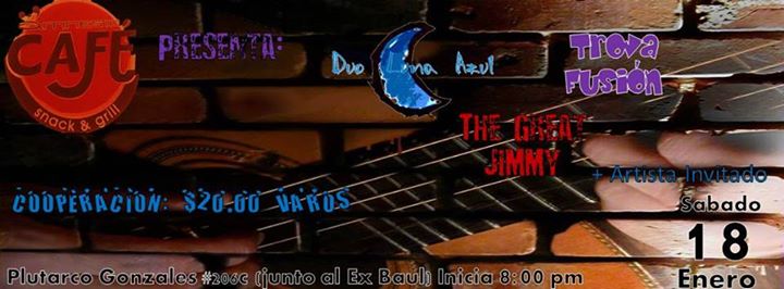 Amnesia Cafe Presenta Sociopata Tournet Acústico - Toluca Cultural