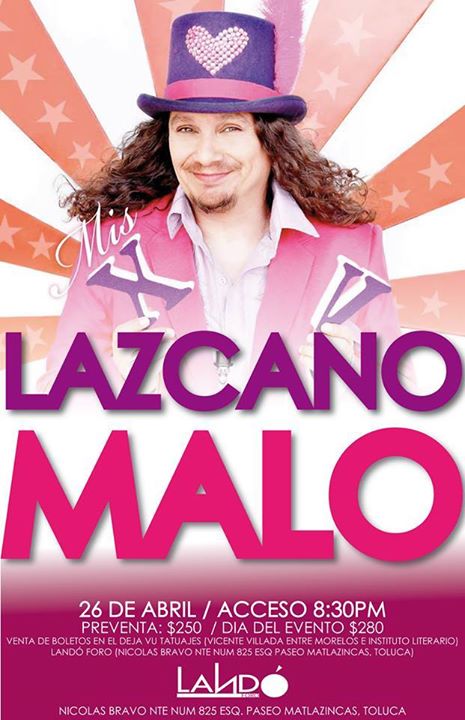 «Lazcano Malo» en lando invita radio la cueva - Toluca Cultural